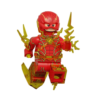 闪电侠蝙蝠侠超人大电影积木人仔