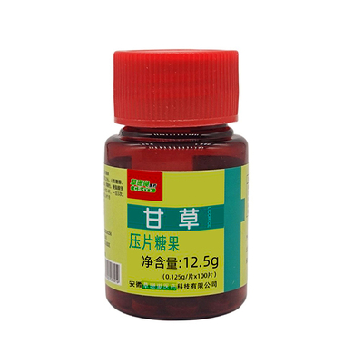 甘草100片含化甘草压片糖果