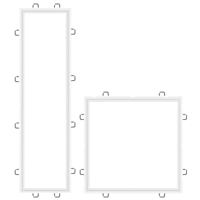 弹簧卡扣平板灯厂家直销质保3年