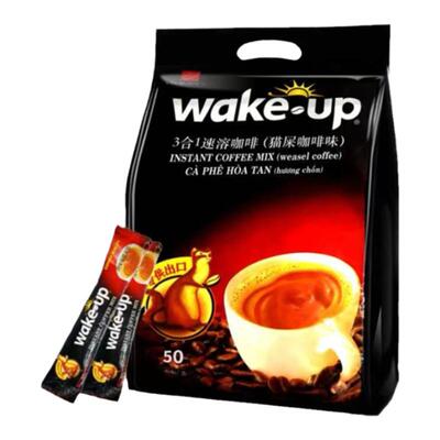 威拿Wakeup猫屎咖啡进口速溶咖啡