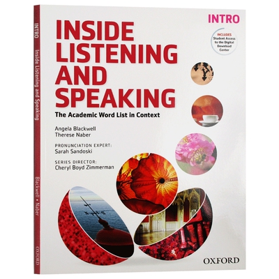英文原版 牛津学术听说系列入门级教材 Inside Listening and Speaking Intro Student Book 英文版 进口原版英语书籍 OUP Oxford