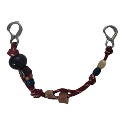 百搭时尚感绳珠钥匙圈