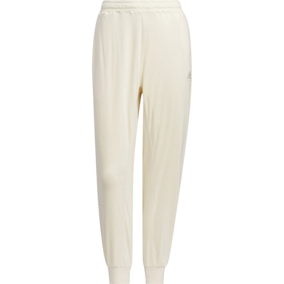 阿迪达斯女士针织运动束脚九分裤