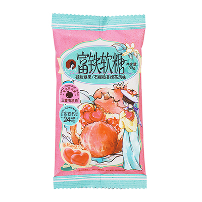茶颜悦色富铁Q弹软糖10袋装