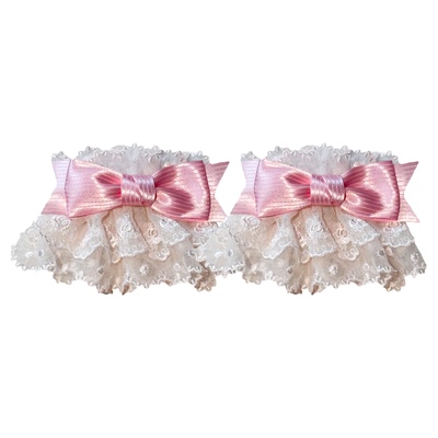 roji原创Lolita日制丝带蕾丝手袖