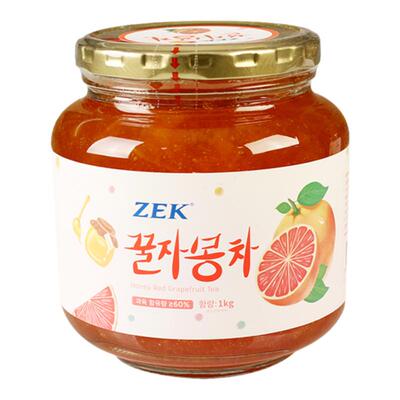 韩国zek蜂蜜红西柚茶1000g