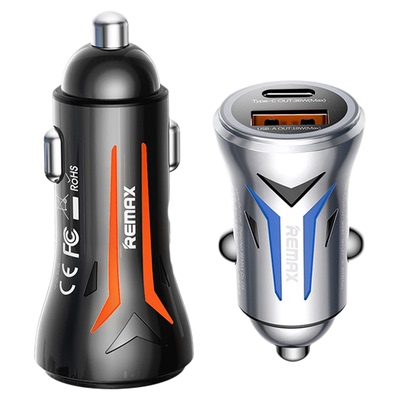 REMAX迷你短款车充45W快充