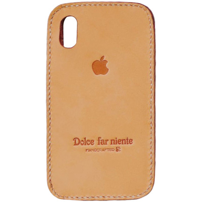 iphone牛皮真皮复古风全包保护套