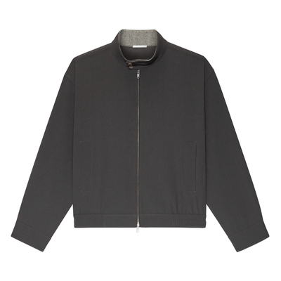 nicerice好饭短款宽松立领夹克