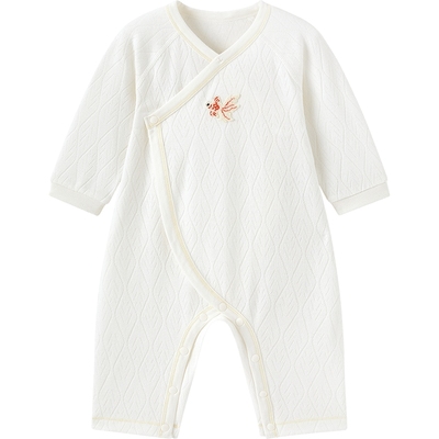 英氏包屁衣四季款婴儿连身衣长袖