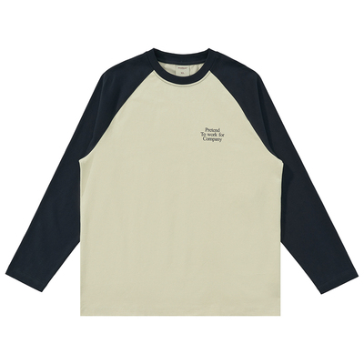 街头个性中性BF内搭打底圆领tee