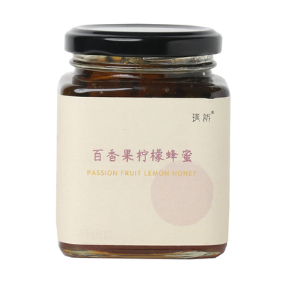 璞诉◆柠檬百香果酱泡水喝的手工水果冲饮360g