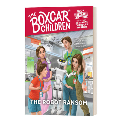 英文原版 The Robot Ransom 机器人赎金 棚车少年系列147 The Boxcar Children Mysteries 英文版 进口英语原版书籍儿童外文书