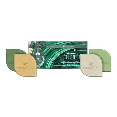 【限定礼盒】BATH&BLOOM泰国香氛精油手工皂清洁礼盒伴手礼55g*4