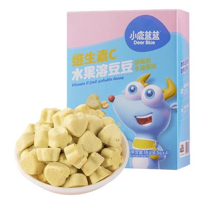小鹿蓝蓝维生素水果溶豆宝宝零食