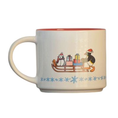 企鹅家族马克杯轻疵日式咖啡杯