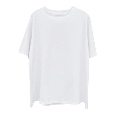 2022年夏季新款纯色纯棉短袖T恤