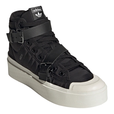 阿迪达斯三叶草厚底女运动板鞋