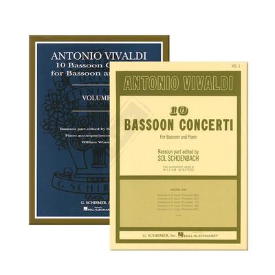 维瓦尔第巴松管音乐会曲10首