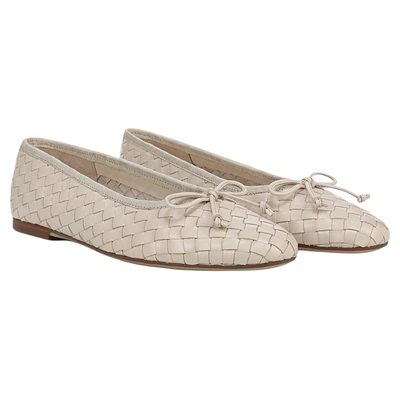 SAM EDELMAN山姆爱德曼26春新编织透气蝴蝶结芭蕾舞浅口鞋RUTHIE