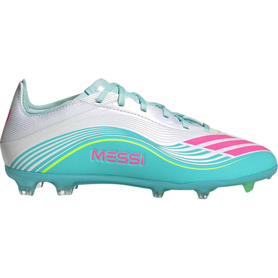 Adidas/阿迪达斯正品F50 ELITE FG儿童低帮运动系带足球鞋JQ0930