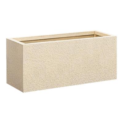 水泥花盆户外花箱庭院真石漆