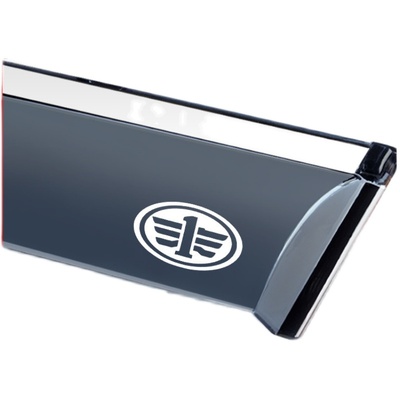 适用于一汽奔腾晴雨挡车窗雨眉。