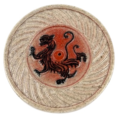 BurningRiver陶瓷香插手绘香盘