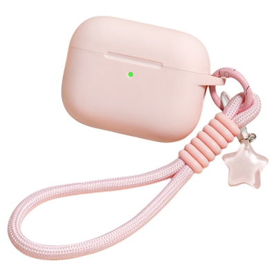 适用苹果airpodspro3保护套纯色