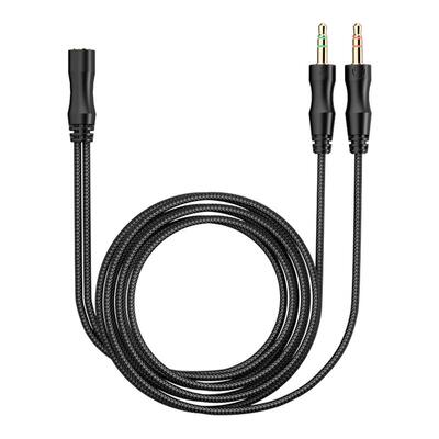 FiiO/飞傲 LL-3.5A头戴耳机FT1带MIC麦克风游戏耳机升级线