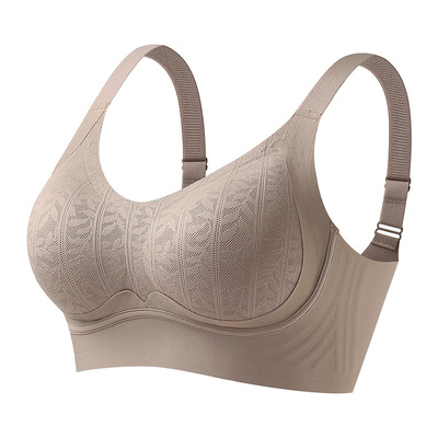 猫人大胸显小收副乳防下垂文胸罩