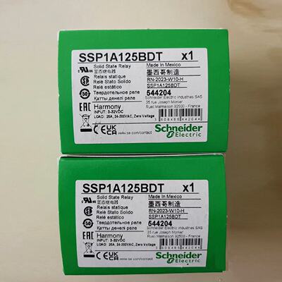 议价施耐德继电器SSP1A125BDT/110/P3A250BDT/SSP1A125BDE/RSB2A0