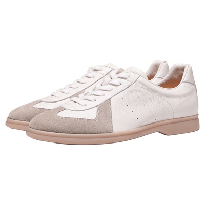 特吕弗德训鞋男休闲复古小白鞋