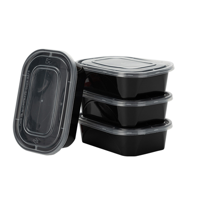 350ml美式长方形一次性餐盒