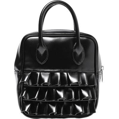 IT手提包手拎包木耳边方形小包