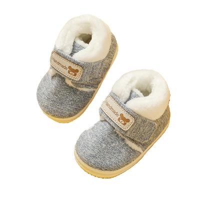 冬季宝宝加厚保暖棉鞋学步鞋