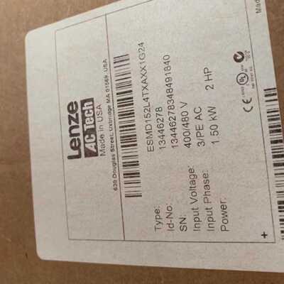 议价ESMD152L4TXA 德国伦茨LENZE变频器，全新原装现货，质保一年