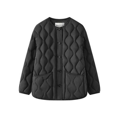 【自营】Marc O'Polo【秋冬新款】防水防绒防寒落肩葫芦纹羽绒服