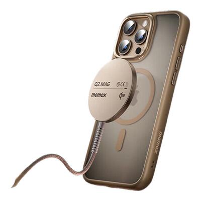 MOMAX摩米士真15W认证磁吸充电器