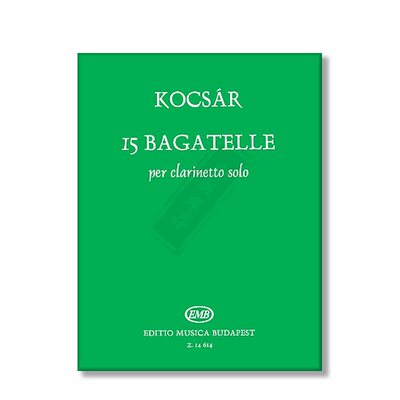 米克洛斯科克萨尔15首单簧管小曲