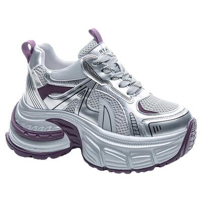 老爹鞋ins潮女内增高小个子鞋