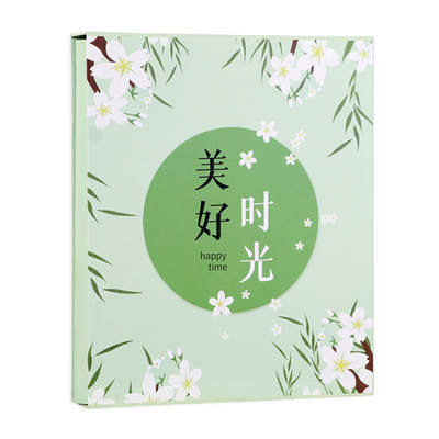 相册本5678寸盒装插页式家庭相薄