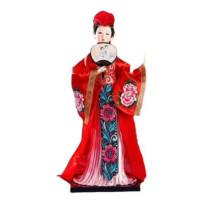 摆件京剧绢人娃娃中国风小礼物