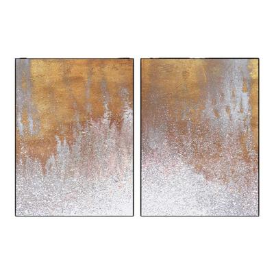 现代抽象艺术双幅组合装饰画