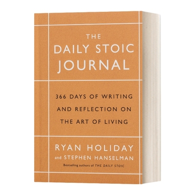 英文原版 精装 The Daily Stoic Journal 斯多葛日记 366天的写作和生活艺术的反思 英文版 进口英语原版书籍