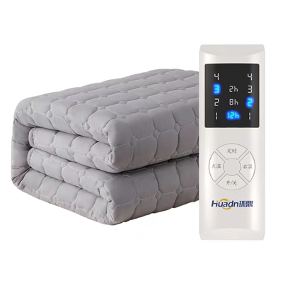 头脚分区电热毯水暖毯水循环上下单双人双控四区控温2025新款开关