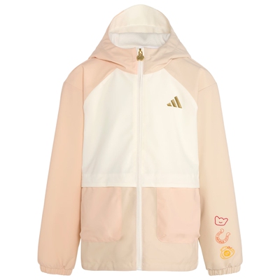 滔搏adidas阿迪达斯儿童运动健身夹克加绒外套KV6983