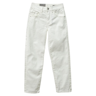 高腰锥形烟管裤牛仔ABLE，JEANS