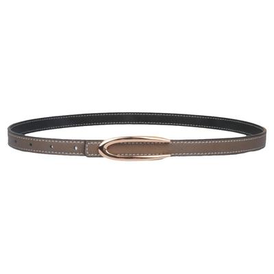 牛永真女士真皮腰带双面使用