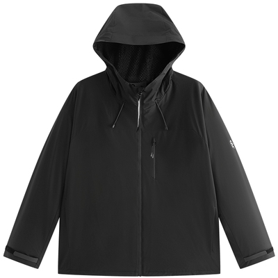 【AIRxPEACE】太平鸟男装夹克25冬季新款连帽印花外套 B2BCF410F